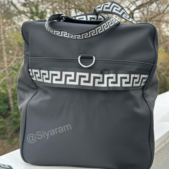 Versace | Bags | Versace Duffel Bag Travel Bag Luggage | Poshmark